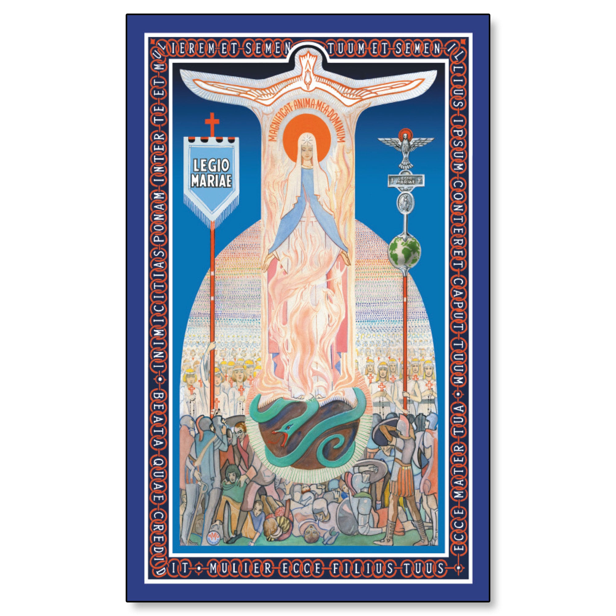 Tessera (Esp.) Extra Large (5 1/8" x 8 1/4") | Legion Of Mary Publications