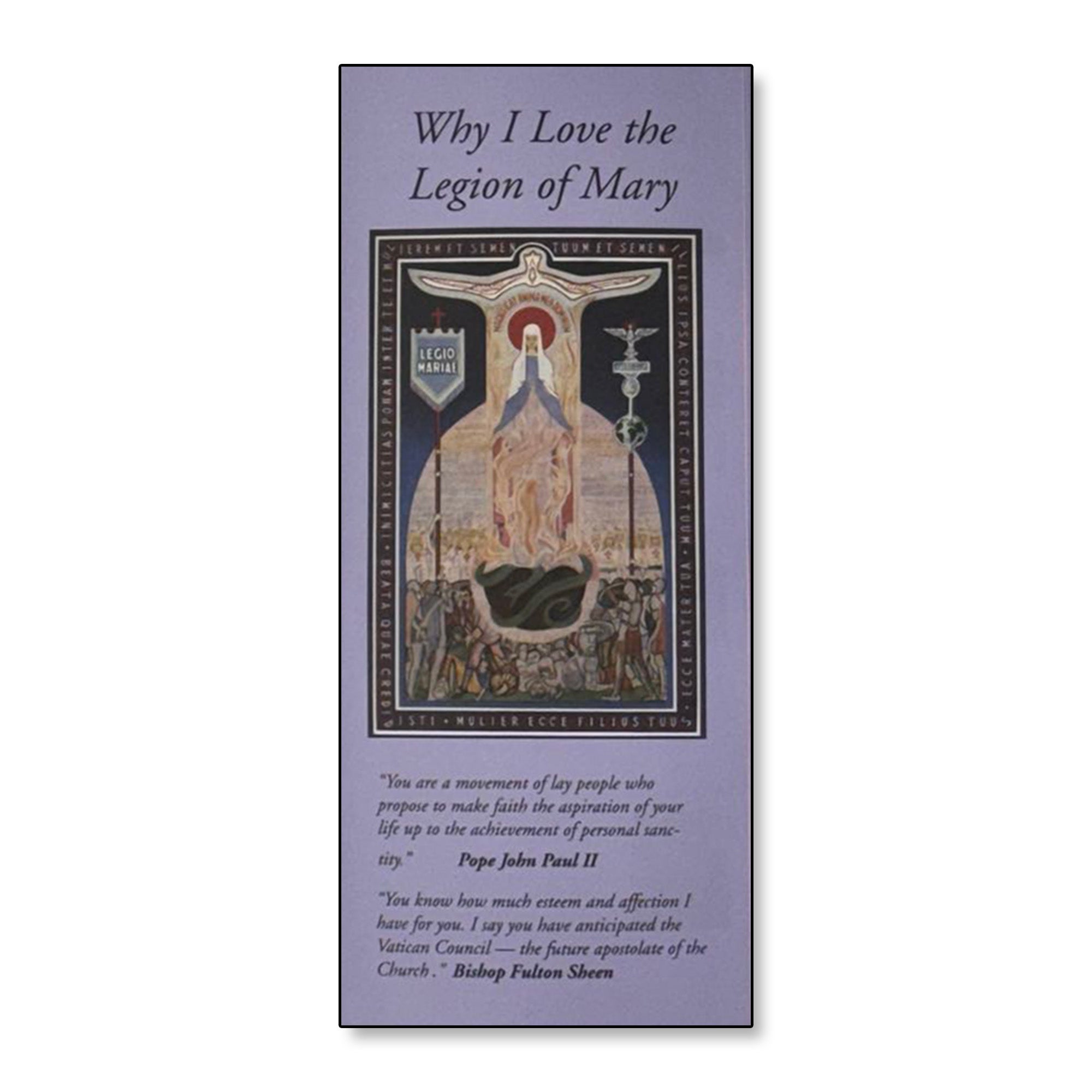 Why I Love the Legion of Mary - English - Recruiting Leaflet | Legion Of Mary Publications